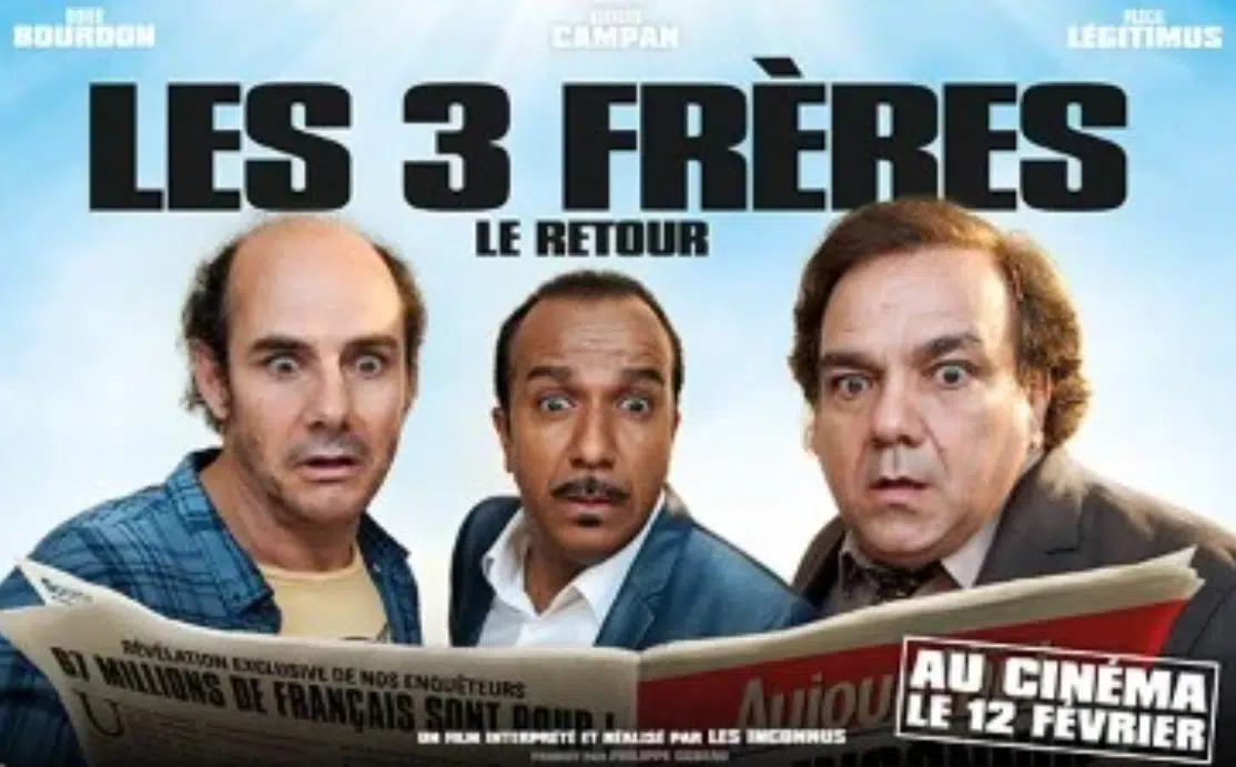 Ce soir à la télé : « Les trois frères » (TMC), pleins d'infos ...